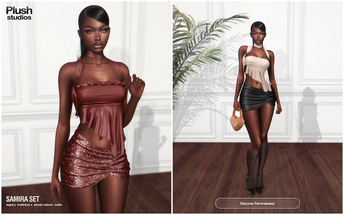 Second Life Marketplace - Plush Studios. Samira Set Megapack